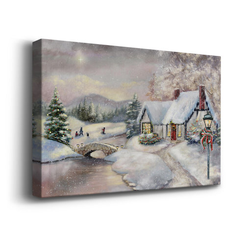 The Twillery Co.® Alexio 'Twilight Magic' - Wrapped Canvas Painting ...