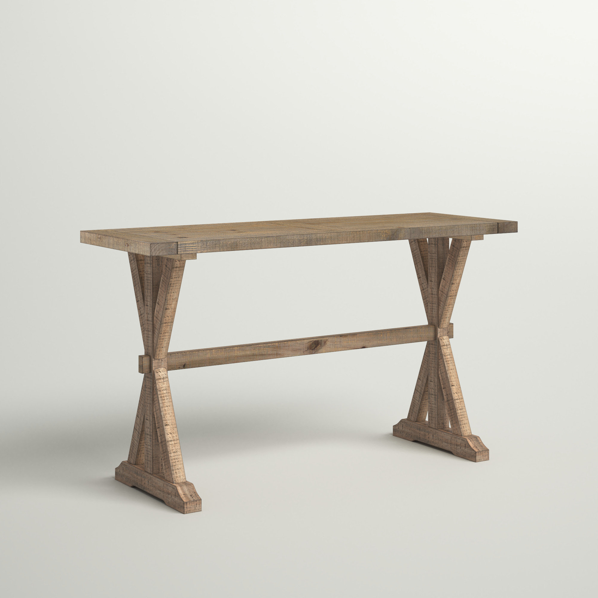 Beachcrest Home™ Potrero 52" Solid Wood Console Table & Reviews | Wayfair