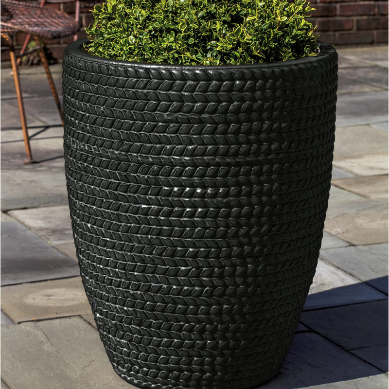 Brayden Studio® Sisal Weave 3-Piece Pot Planter Set & Reviews | Wayfair