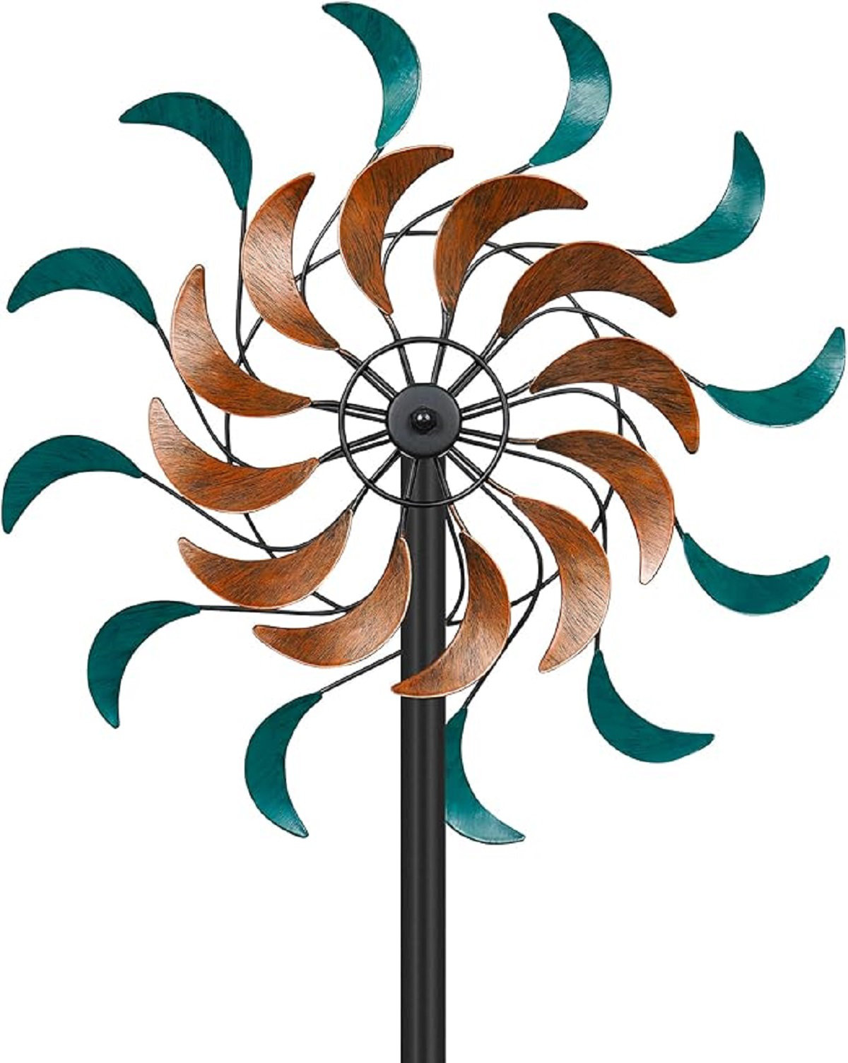 Arlmont & Co. Wind Spinners Outdoor - Moulin à vent en métal pour ...