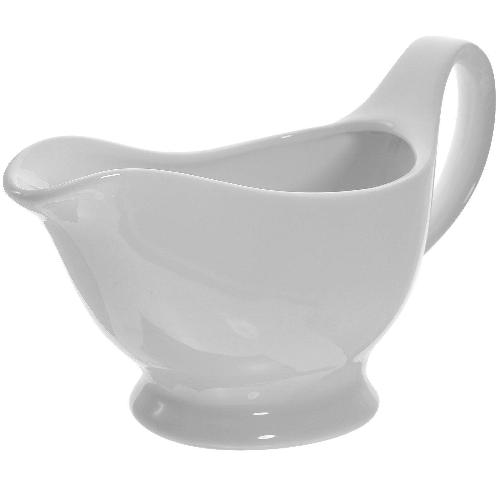 Ebern Designs Ceramic Gravy Boat Handheld Gravy Boat Sauce Container ...