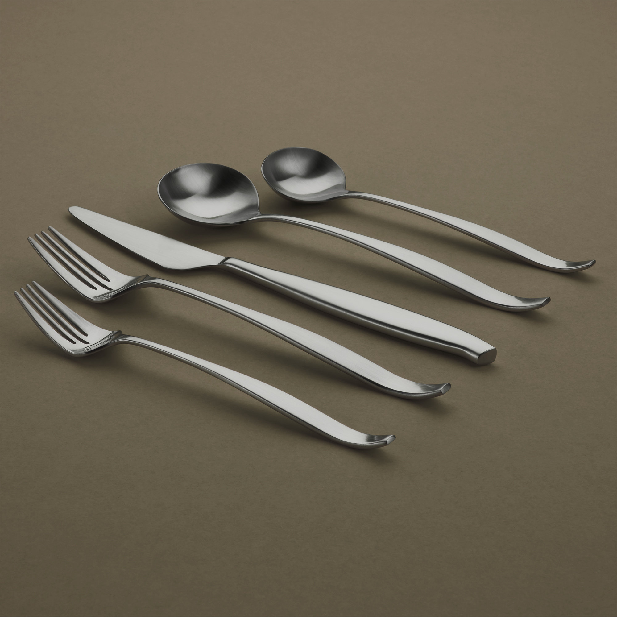 Gourmet Settings Balance 20 Piece Flatware Set, Service for 4 & Reviews ...