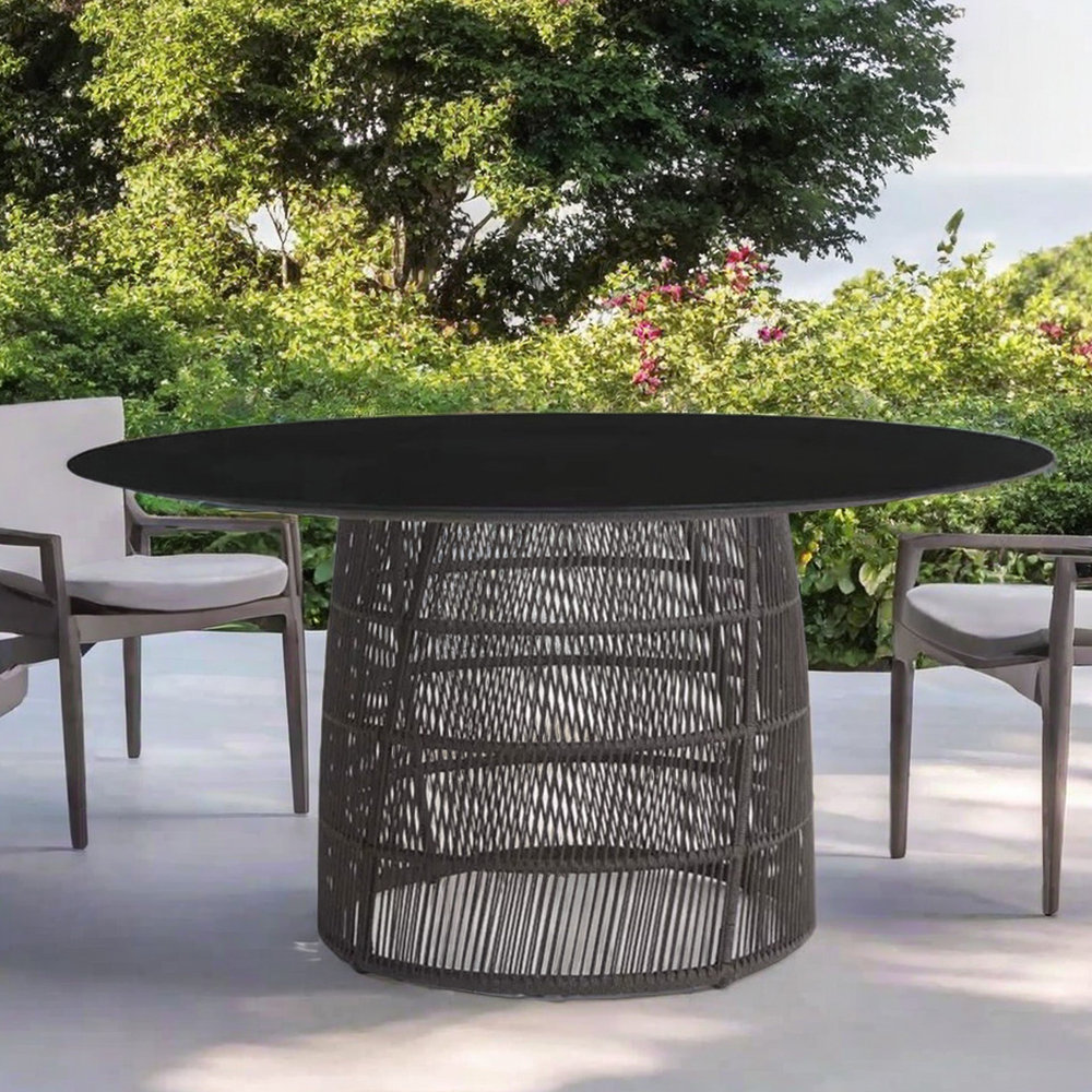 Hokku Designs Teneil 59.06'' L x 59.06'' W Outdoor Table | Wayfair