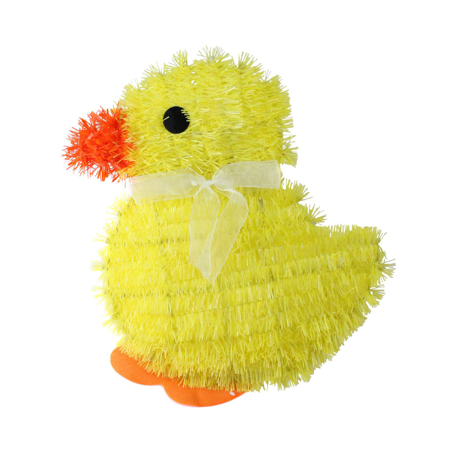 Northlight Seasonal 11.5" Yellow and Orange Easter Chick Spring Window ...