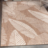 5' x 8' Brown & Tan Outdoor Rugs You'll Love | Wayfair