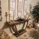 Millwood Pines Rahmel 62.99" Long Console Table, Industrial Entryway ...