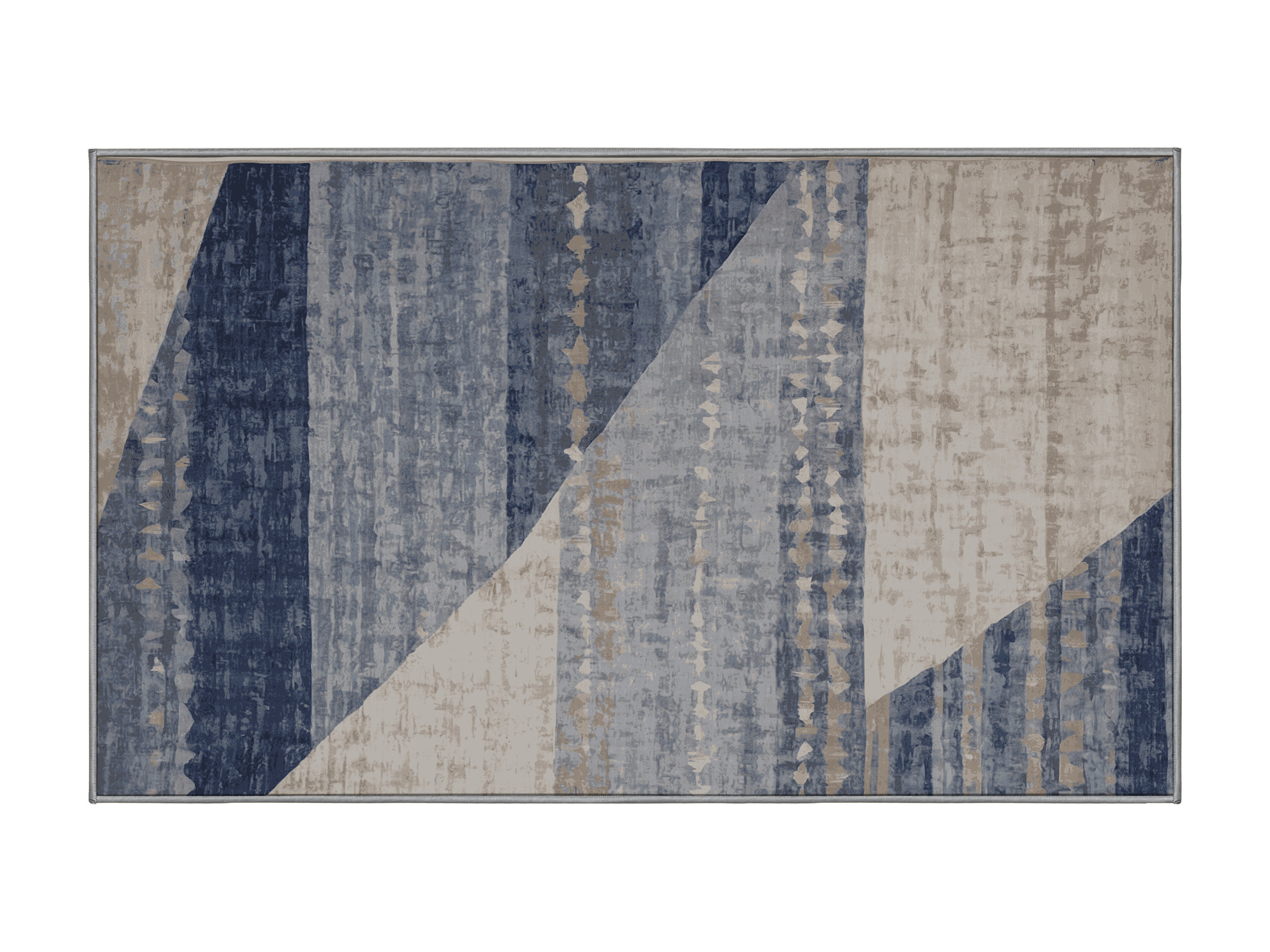 Wrought Studio™ Machine Washable Gray Area Rug | Wayfair