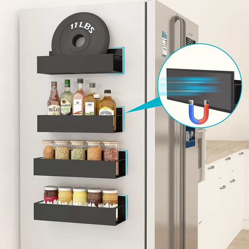 Prep & Savour Magnetic Spice Rack & Reviews | Wayfair
