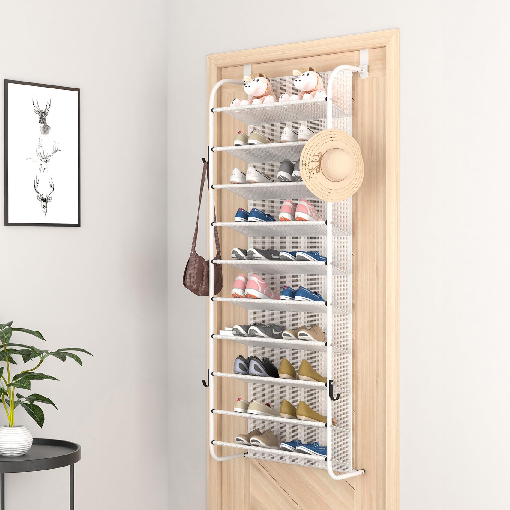 Ivy Bronx 10 Tier Shoe Rack - Wayfair Canada