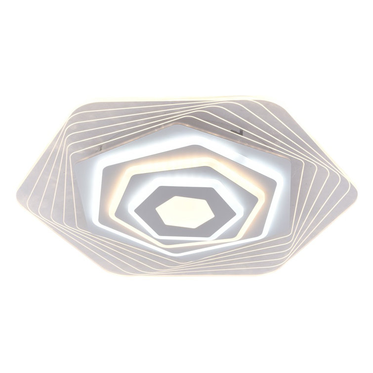 Ivy Bronx Basra 1-Light 50cm LED Flush Mount | Wayfair.co.uk