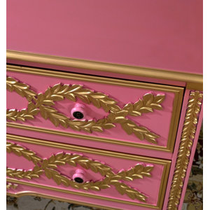 Dream cabinet Simple Pink Large Capacity Entrance Cabinet Accent Chest ...