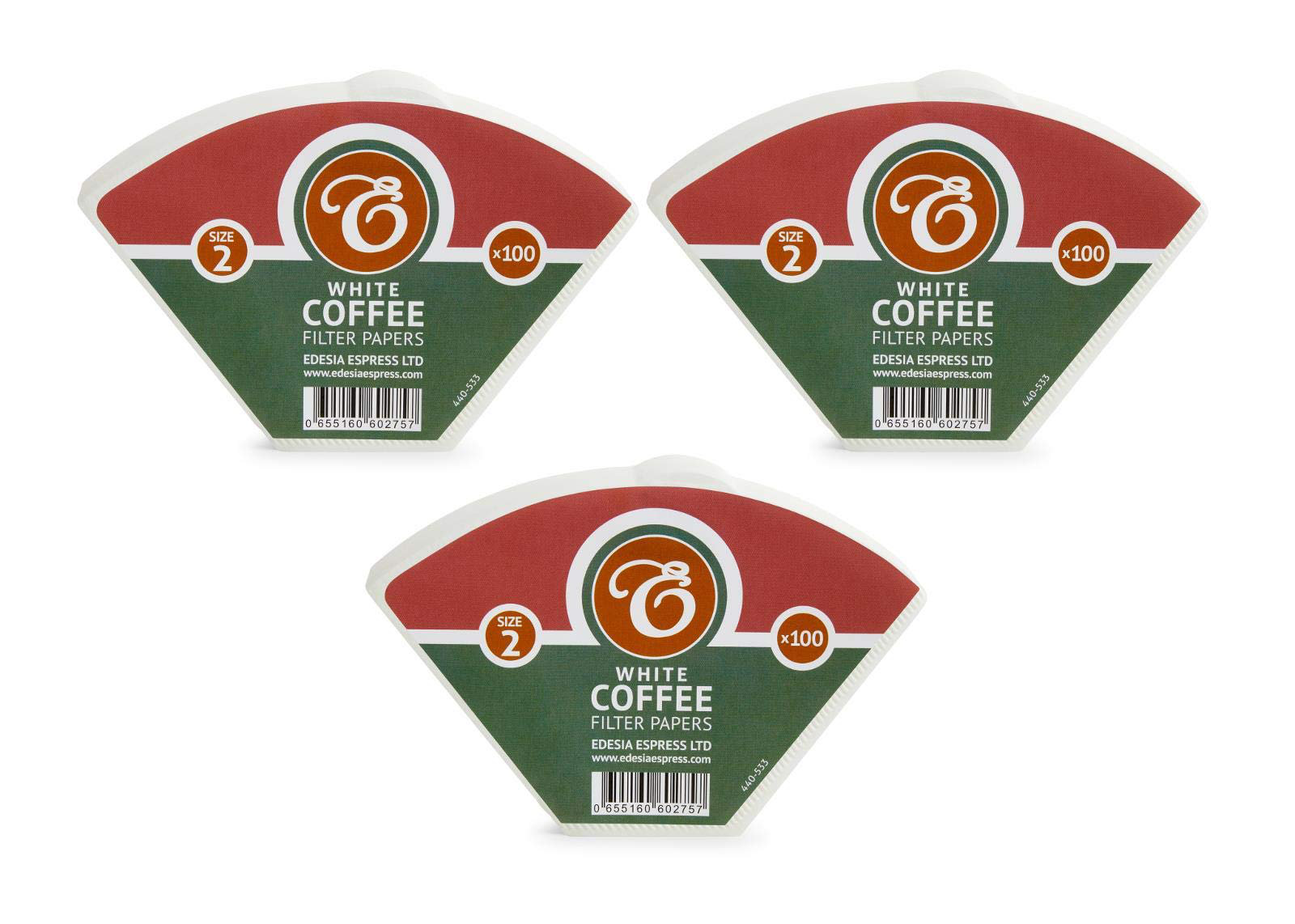 Lily Manor 300 Size 2 Brown Unbleached Coffee Filter Paper Cones ...