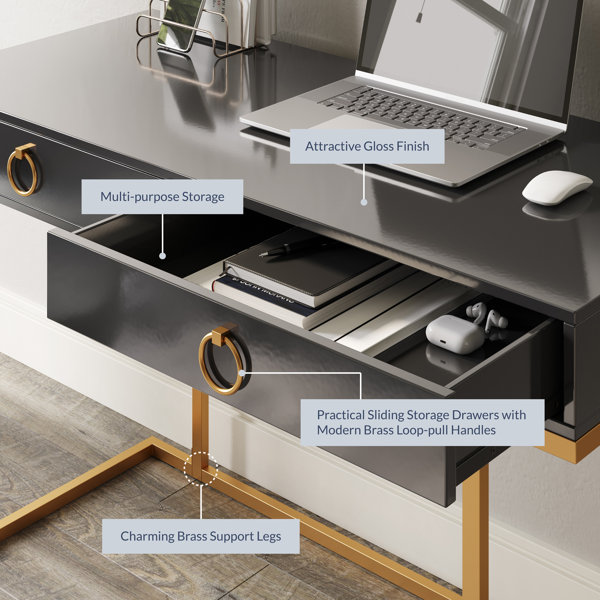 Mercer41 Crider 45'' Desk & Reviews | Wayfair