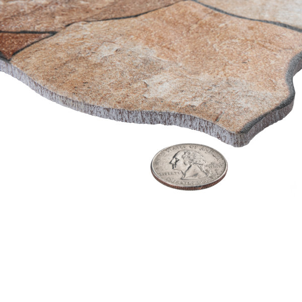 Merola Tile Andorra 10" x 19" Ceramic Stone Look Wall Tile | Wayfair