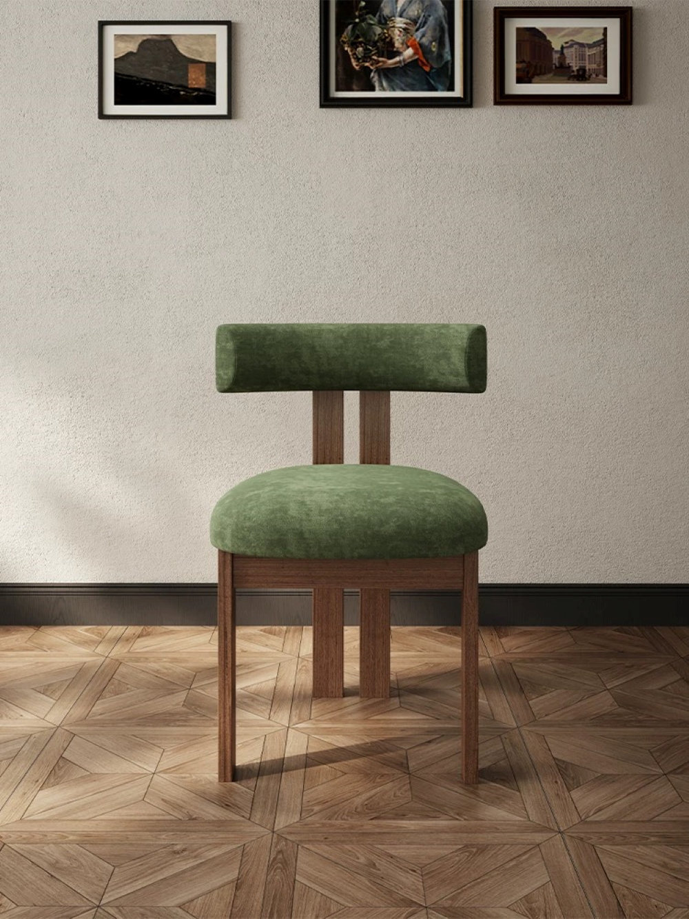 Latitude Run® Polidoro Upholstered Back Side Chair Dining Chair | Wayfair