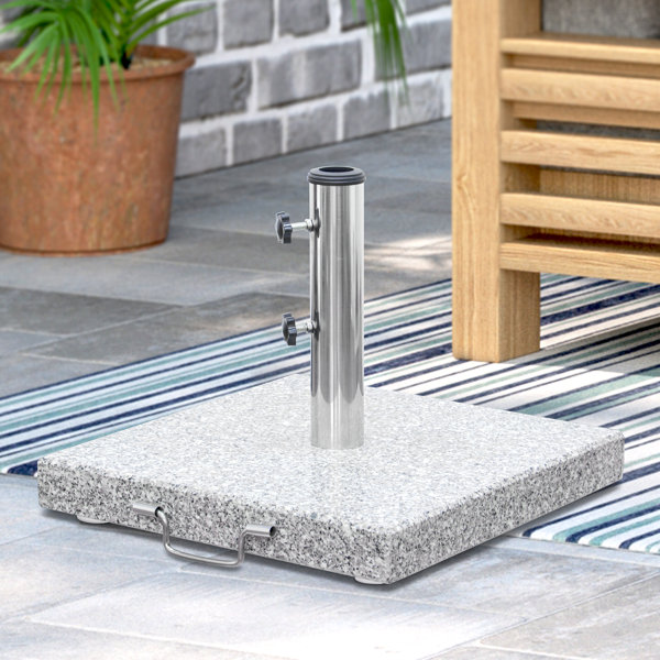 Archie & Oscar™ Hednesford 66lb Square Granite Umbrella Base with ...