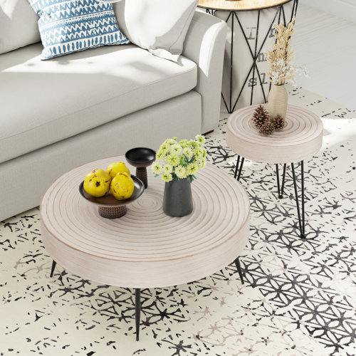 White Coffee Table Sets You'll Love | Wayfair