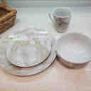 Mercury Row Amiya 16 Piece Dinnerware Set, Service for 4 & Reviews ...