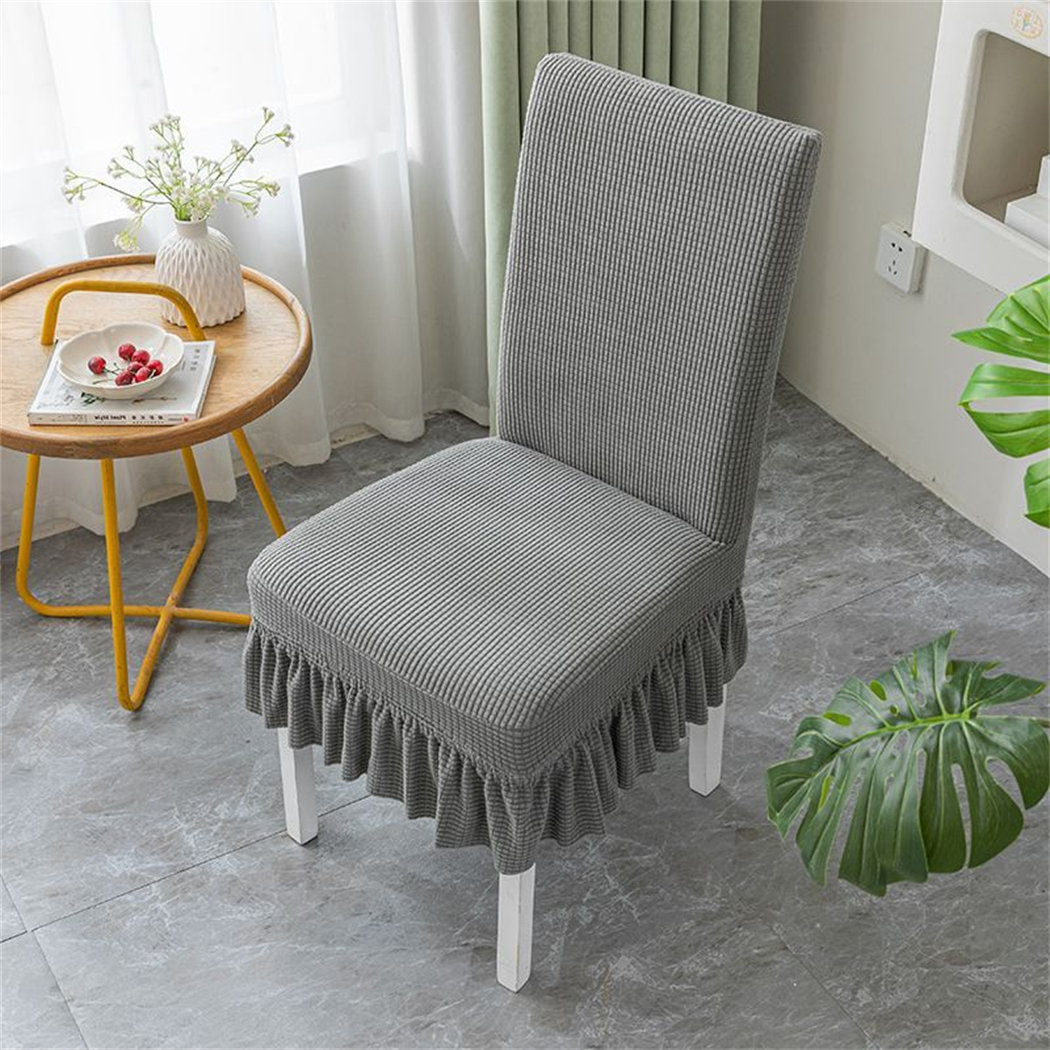 Corrigan Studio® Minimalist Elastic Universal Chair Cover For Dining ...