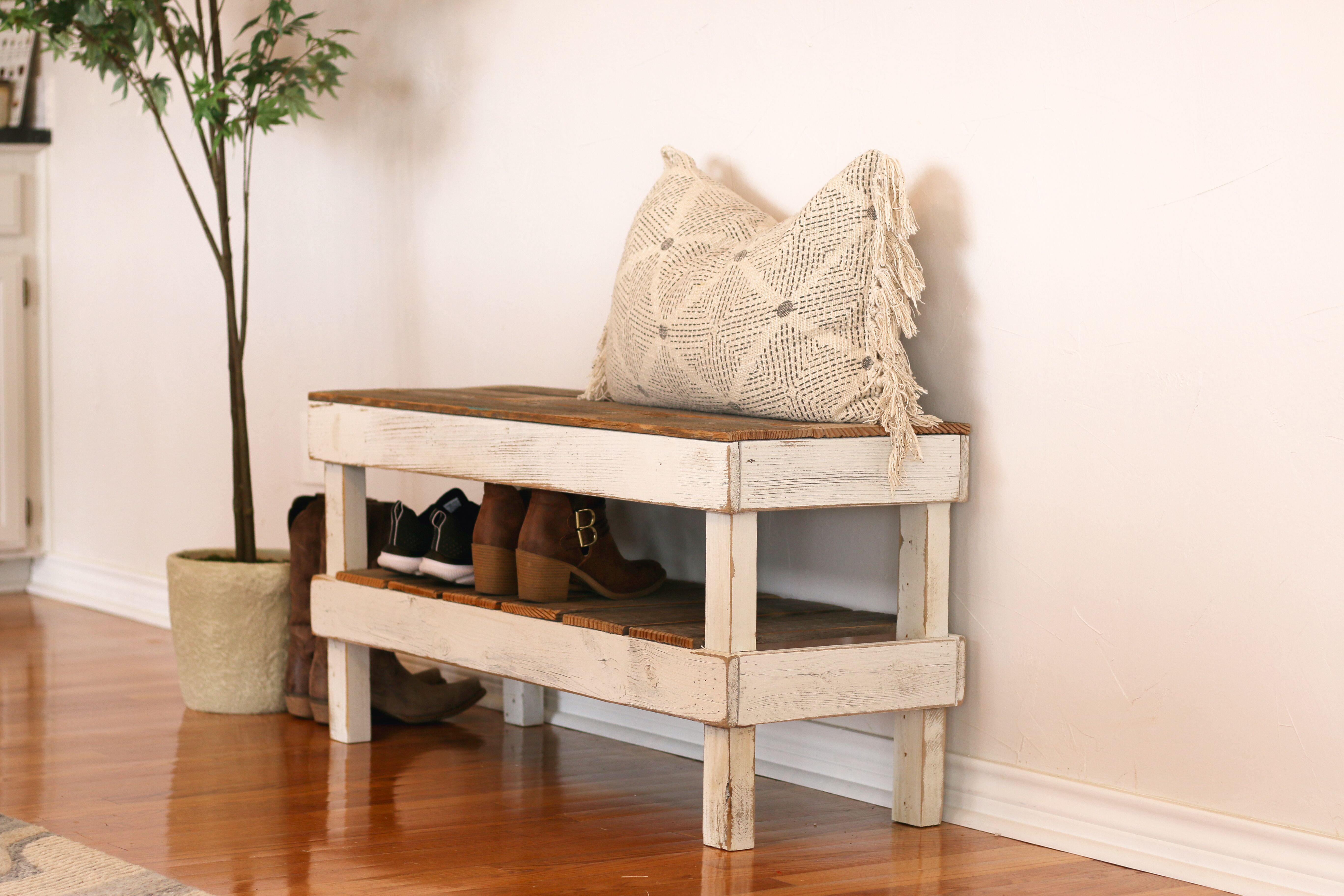 August Grove® Apiffany Solid Wood Storage Bench | Wayfair