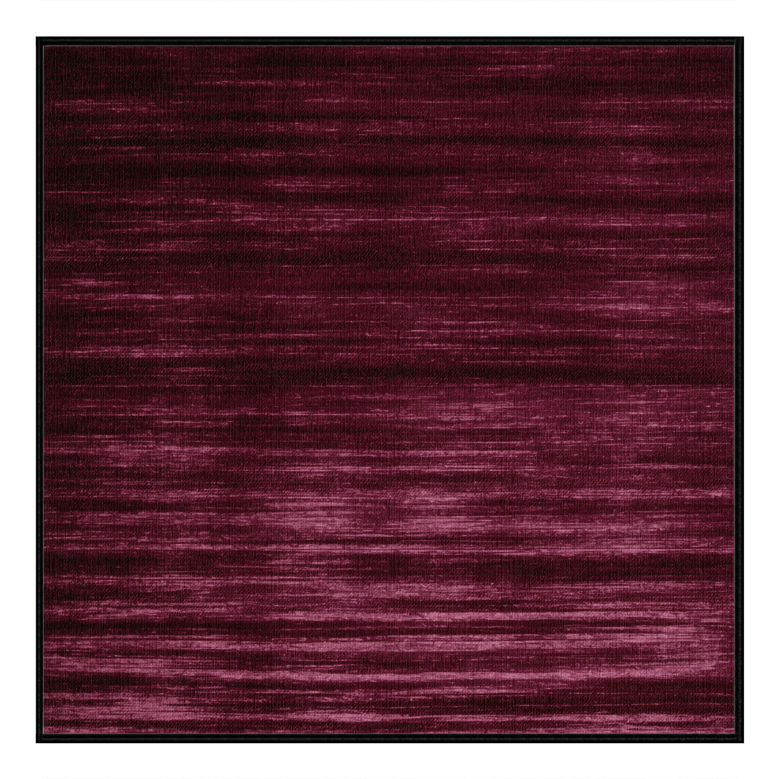 Hokku Designs Machine Washable Solid Red Area Rug | Wayfair