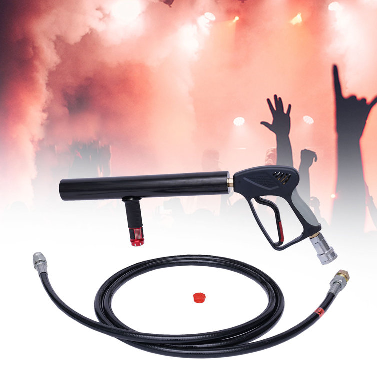 The Holiday Aisle® Handheld Smoke Fog Machine Mini Co2 Blaster With 3m ...