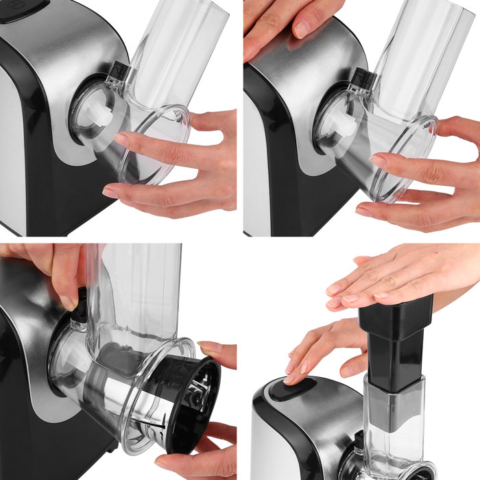 Himimi Electric Vegetable Graters Professional Salad Maker, Electric ...