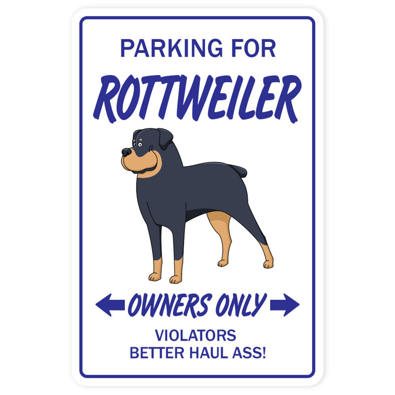SignMission Rottweiler Sign | Wayfair