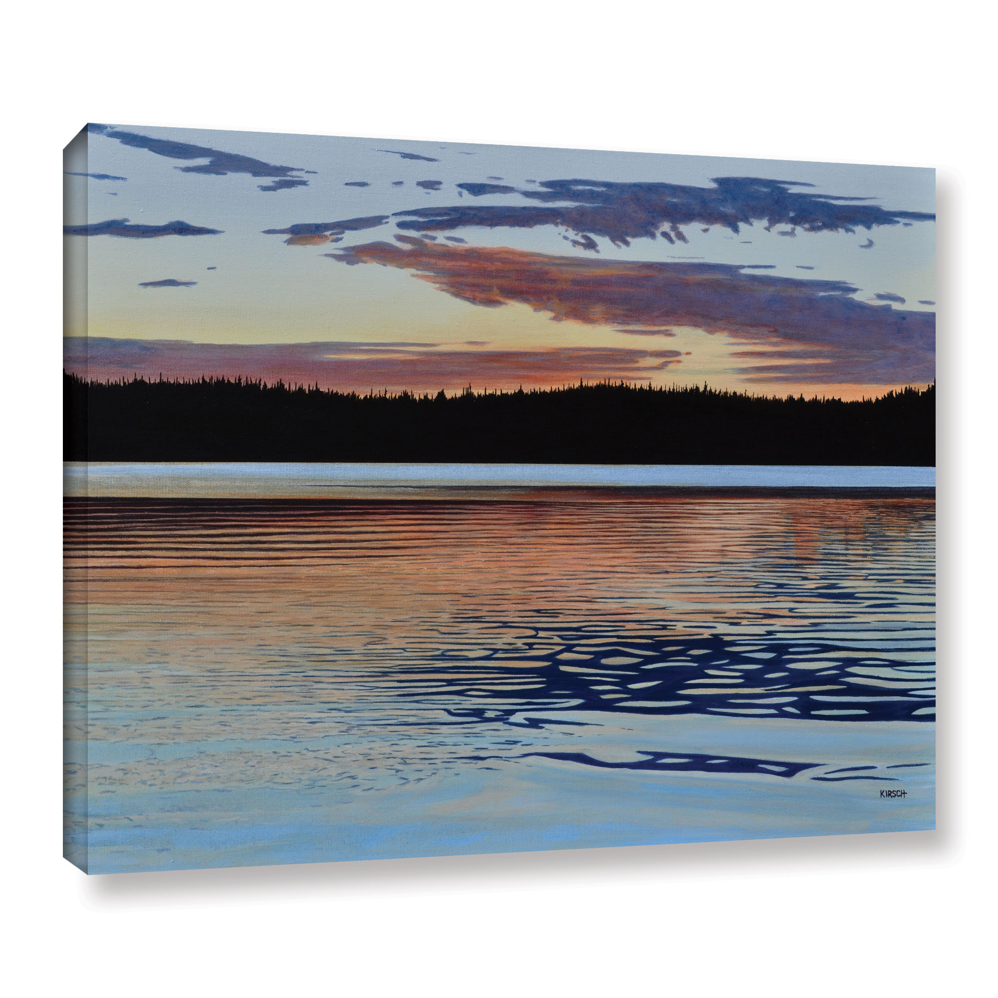 Loon Peak® Graham Lake - Photograph on Canvas | Wayfair