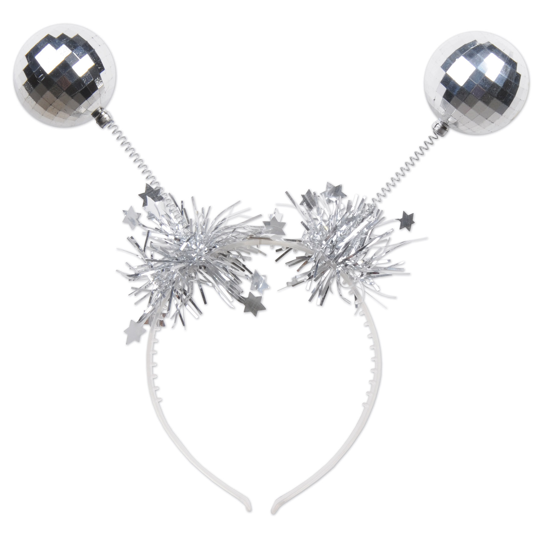 The Holiday Aisle® Christmas Silver Ball Boppers | Wayfair
