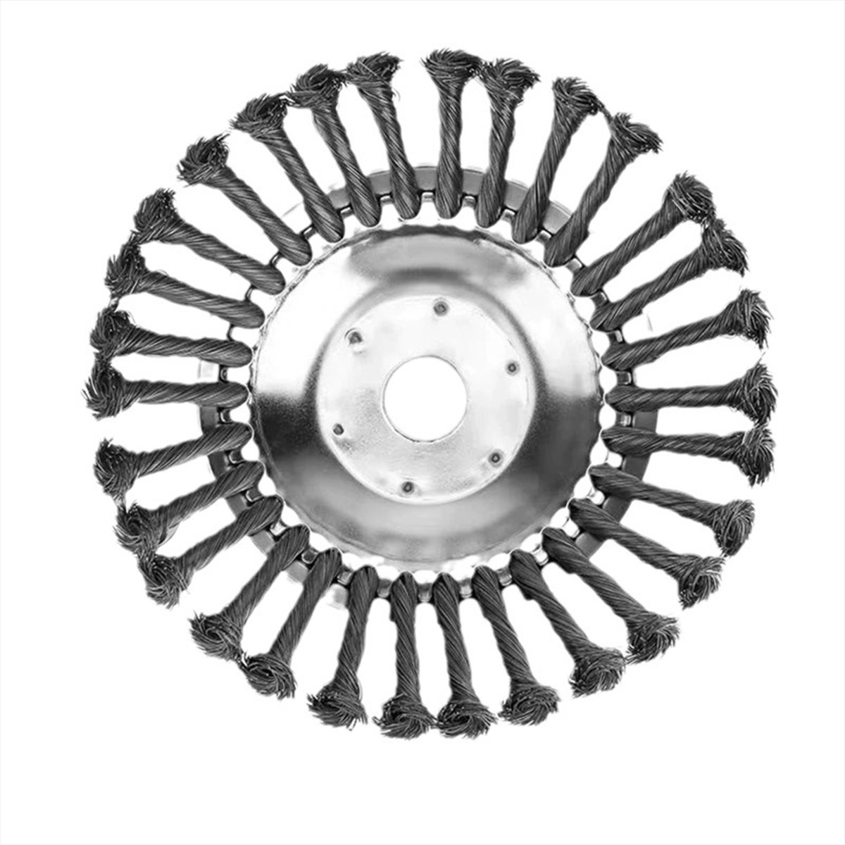 frler Rotary Weed Brush Joint Twist Knot Steel Wire Wheel Brush Disc ...