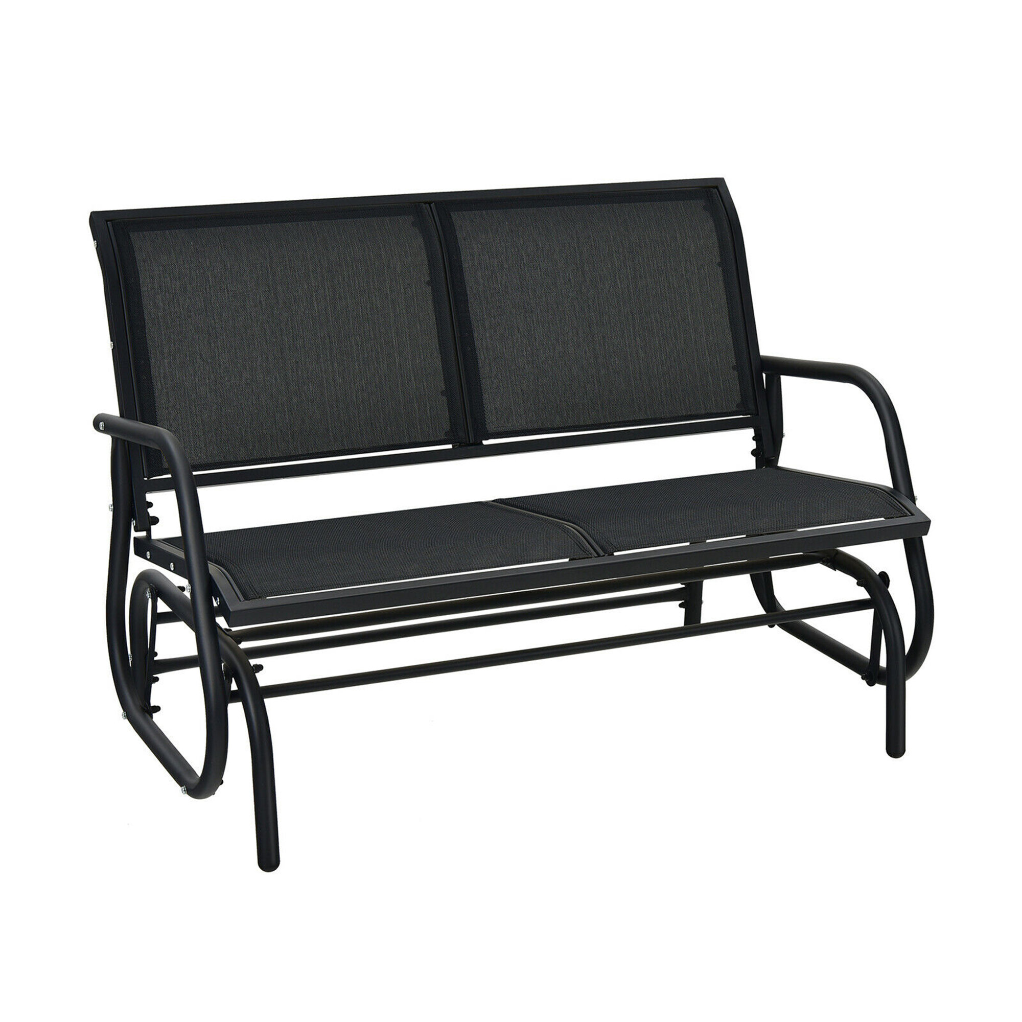 Lark Manor Annemaria Glider Metal Bench & Reviews - Wayfair Canada