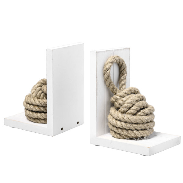 Breakwater Bay Nautical Non-skid Bookends & Reviews | Wayfair