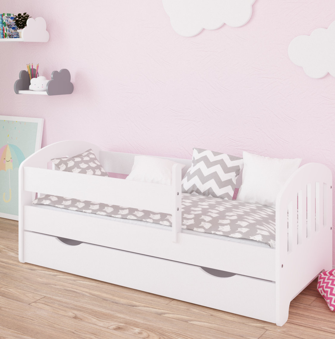 Isabelle & Max Larkin Drawer Mate's & Captain's Bed and Mattress ...