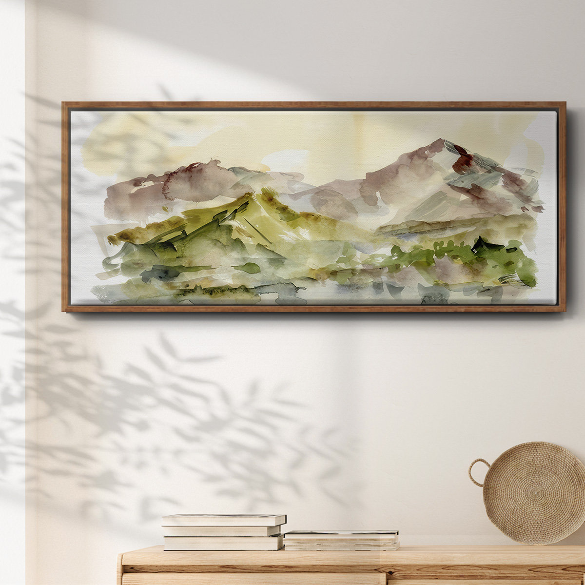 Wexford Home Plum Ridge II- Framed Canvas | Wayfair