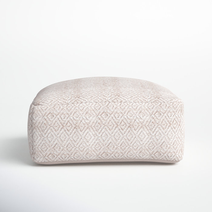 Joss & Main Iyanola Upholstered Pouf & Reviews | Wayfair