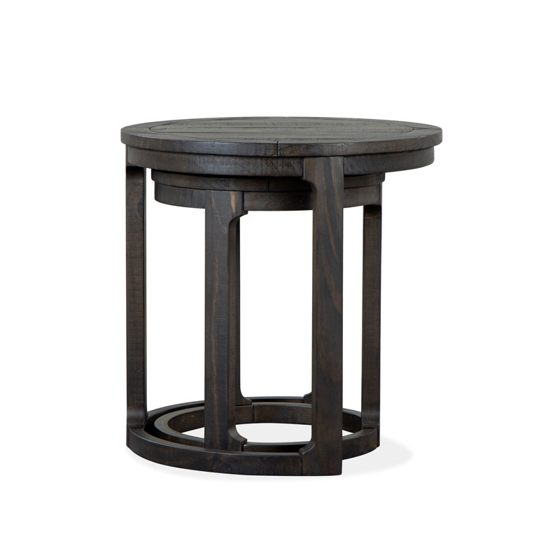 Birch Lane™ Wedgeport Solid Wood Frame Nesting Tables & Reviews | Wayfair