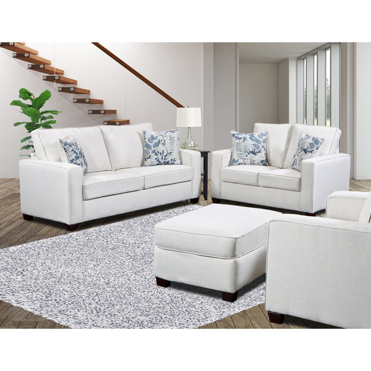 Hokku Designs Garvens 4 - Piece Living Room Set | Wayfair