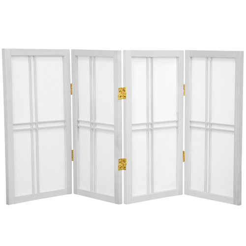 Winston Porter Keitez 24" H Short Folding Screen & Reviews | Wayfair