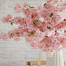 The Seasonal Aisle 6Pcs Sakura Artificial Flowers, Sakura Stems, Long ...
