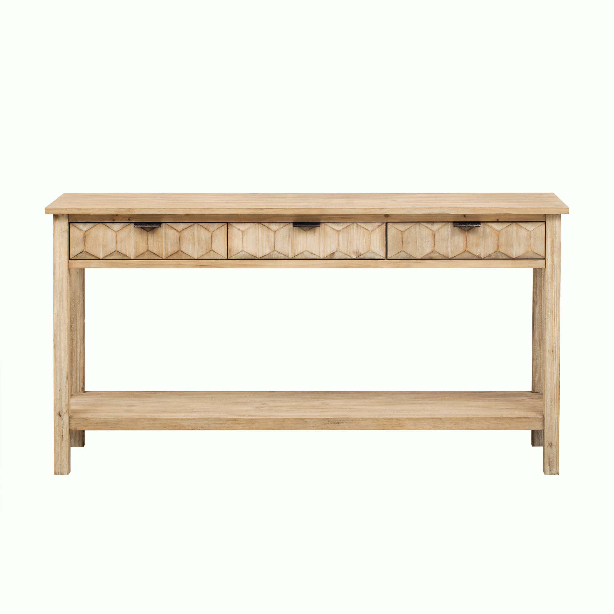 Rosalind Wheeler Wood Storage Console Table with Drawer | Wayfair