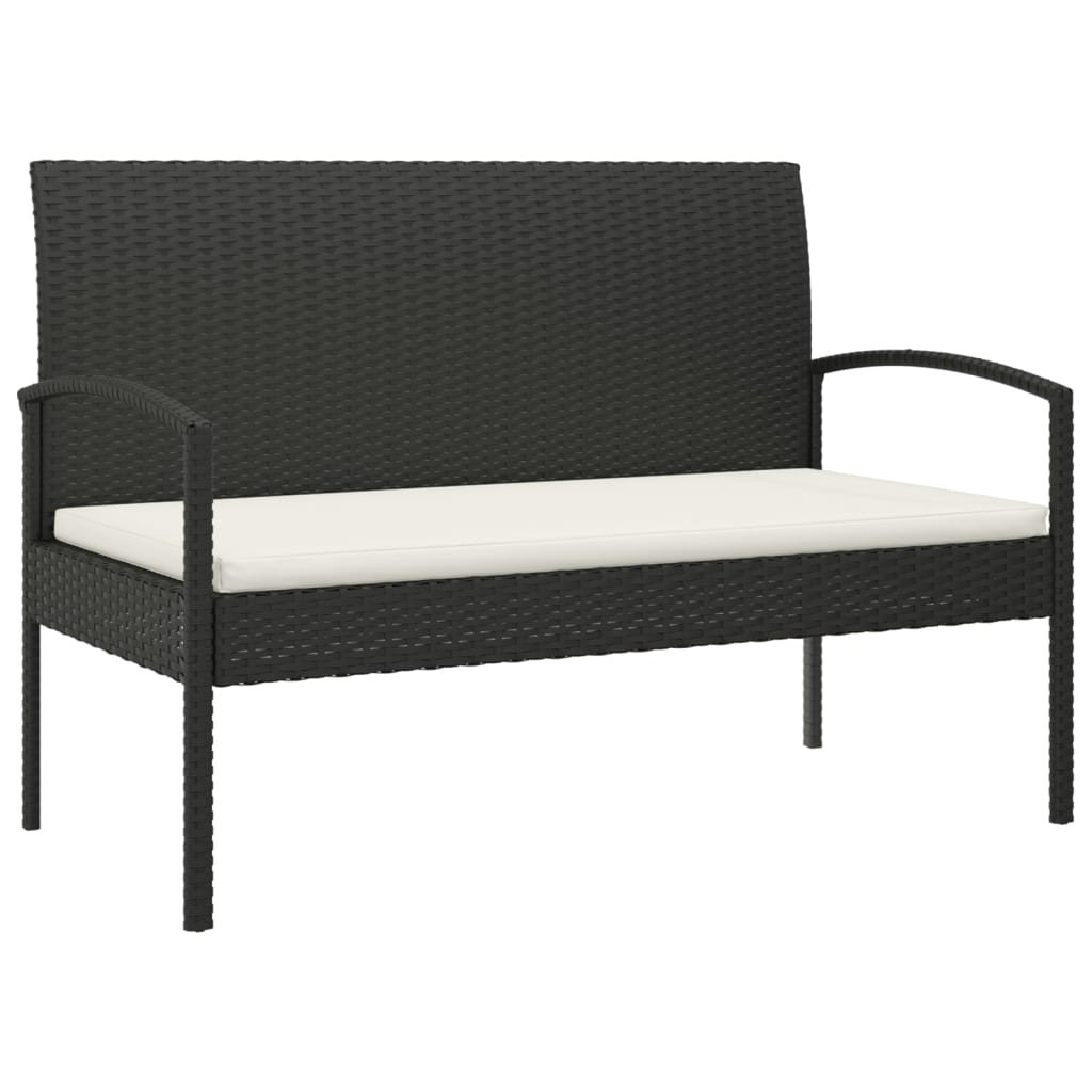 Red Barrel Studio® Rattan Garden Bench | Wayfair