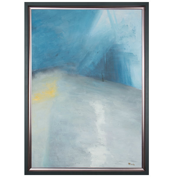 The Natural Light Channel' Framed Oil Painting Painting | Wayfair