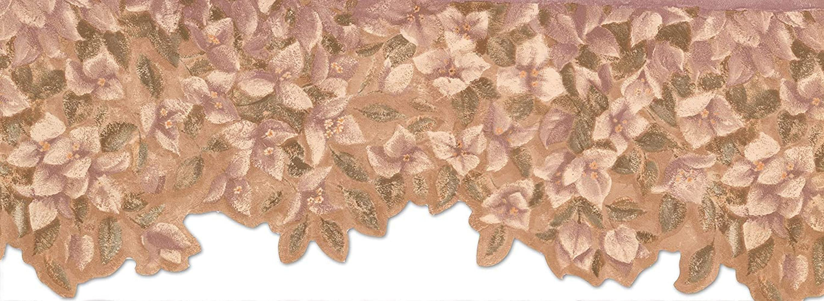 Red Barrel Studio Concord Wallcoverings Wallpaper Border Floral Pattern ...