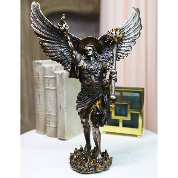 Trinx Nala Nala Saint Uriel Archangel Statue Light of God Cherub Angel ...
