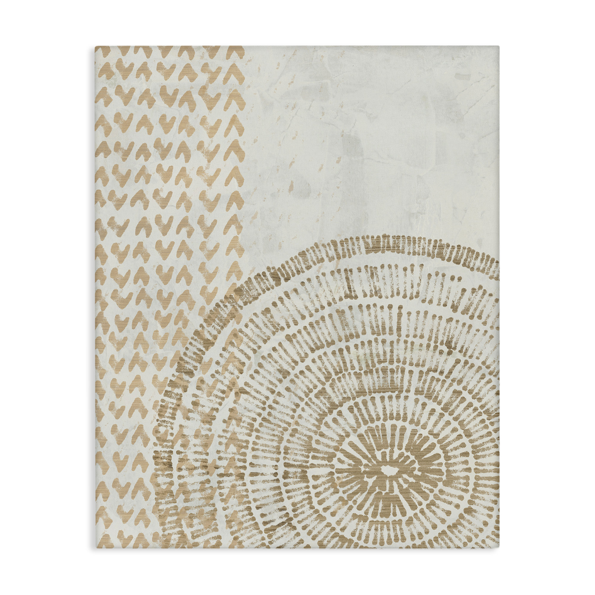 Highland Dunes Boho Fractal Patterns Canvas Wall Art by June Erica Vess ...