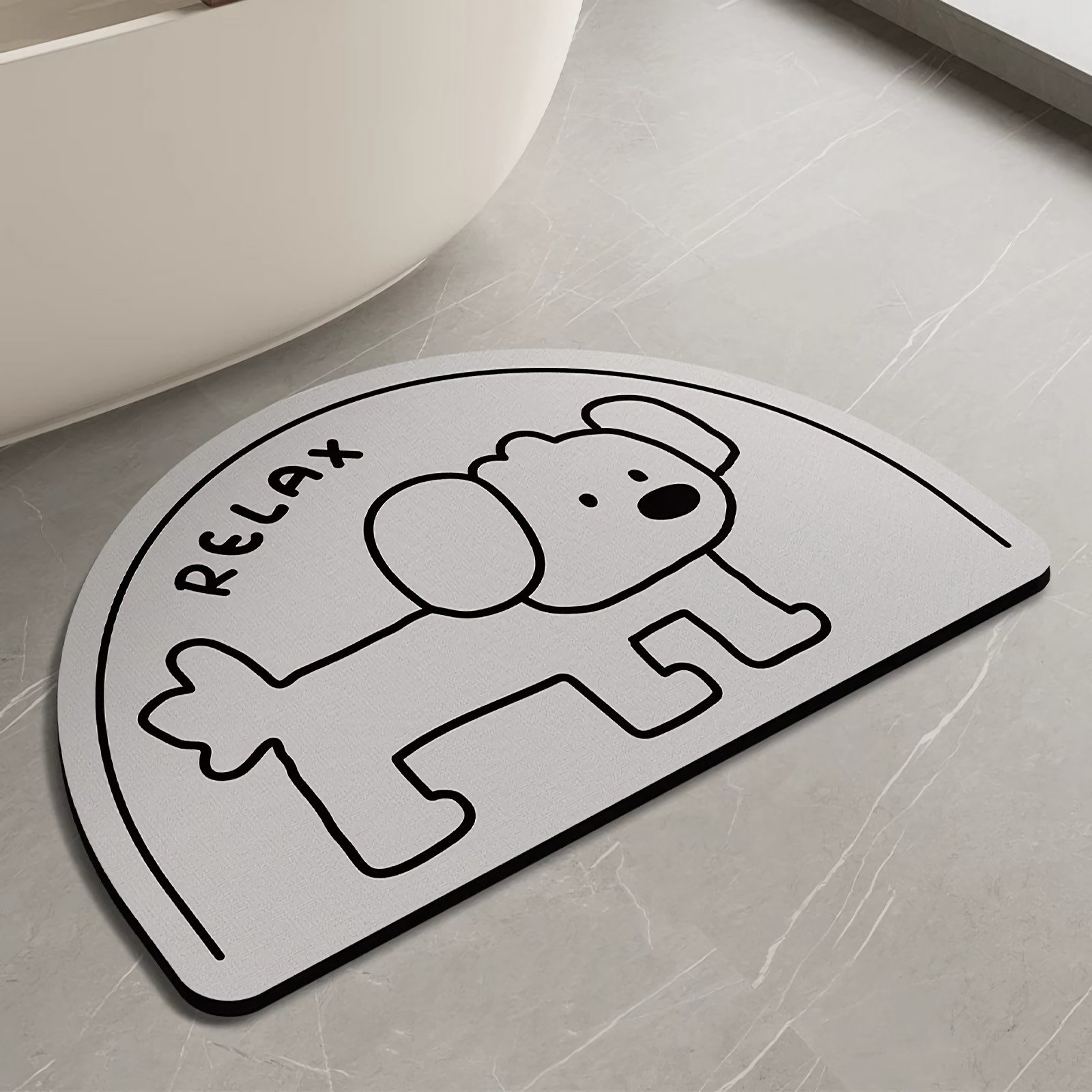 Red Barrel Studio® Diatom Mud Mat – Absorbent, Non-Slip, Quick-Drying ...