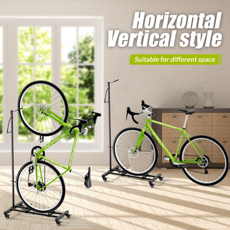 WFX Utility™ Paulisha Steel Free-standing Adjustable Bike Rack ...