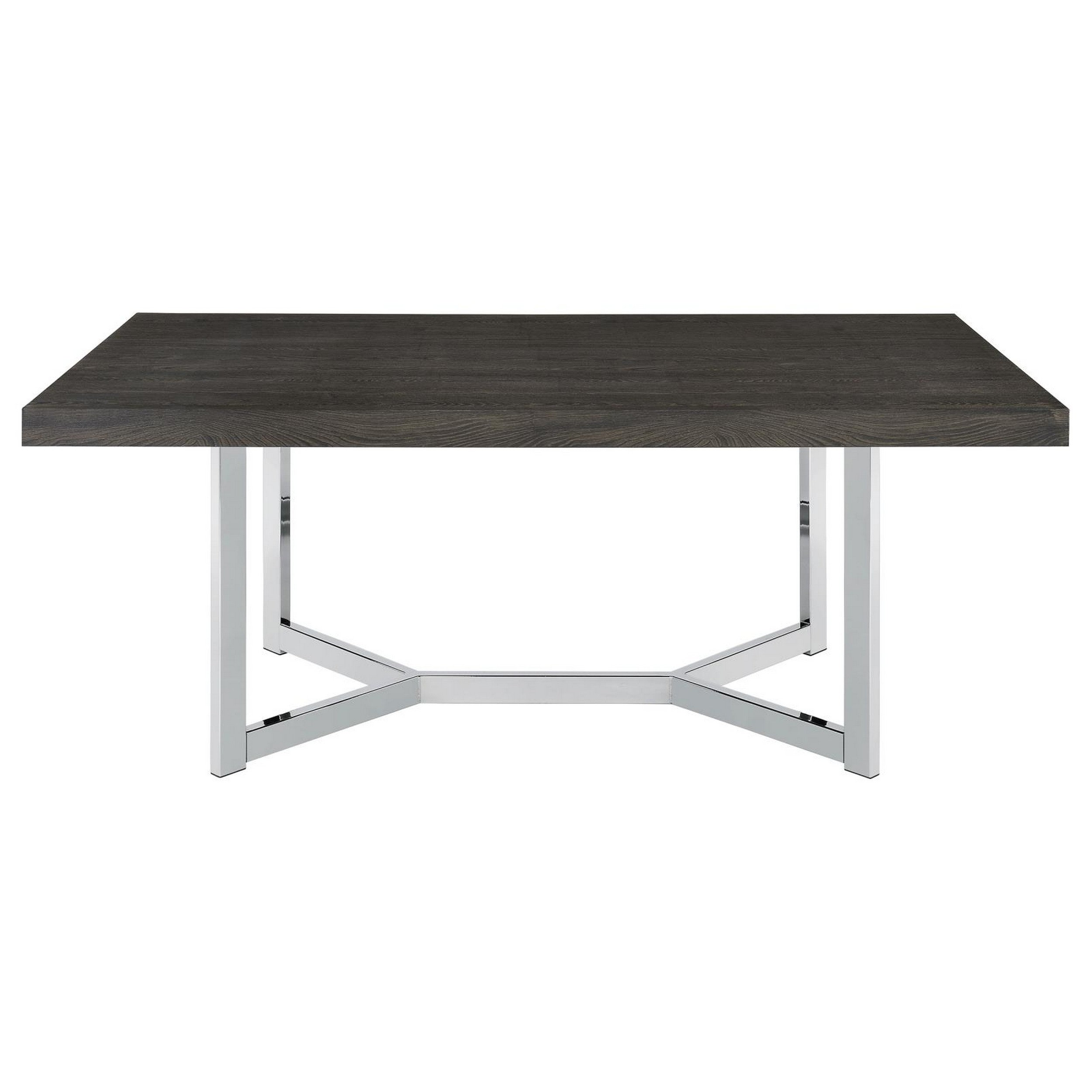 Ivy Bronx Jerria Metal Base Dining Table | Wayfair