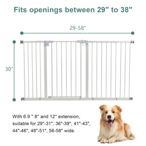Tucker Murphy Pet™ Wall Mounted Pet Gate | Wayfair